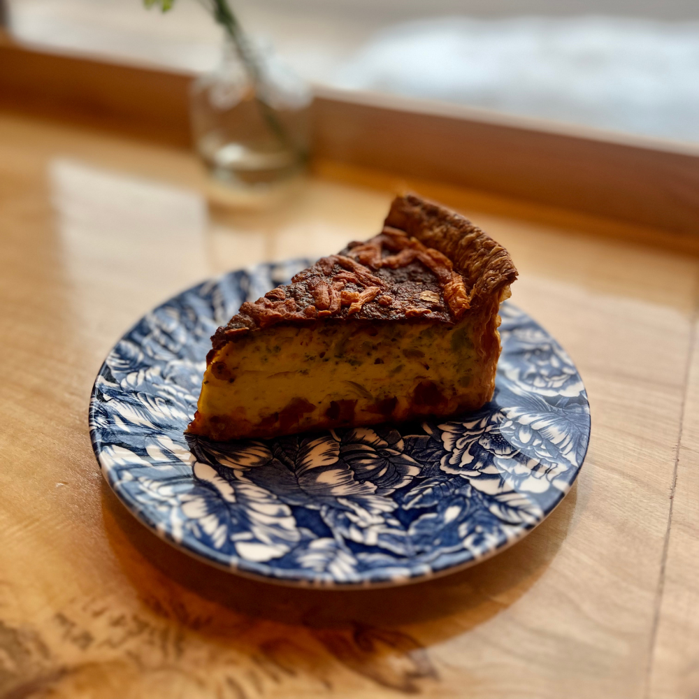 Broccoli Cheddar Quiche | Peace Pie Company